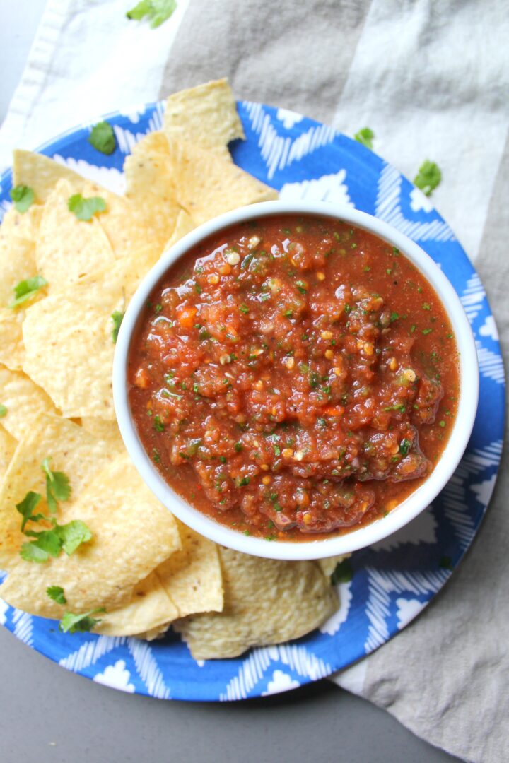 Spicy Habanero Salsa - This Savory Vegan