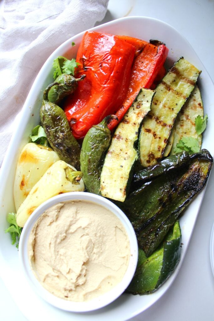 Grilled Veggie Platter - This Savory Vegan