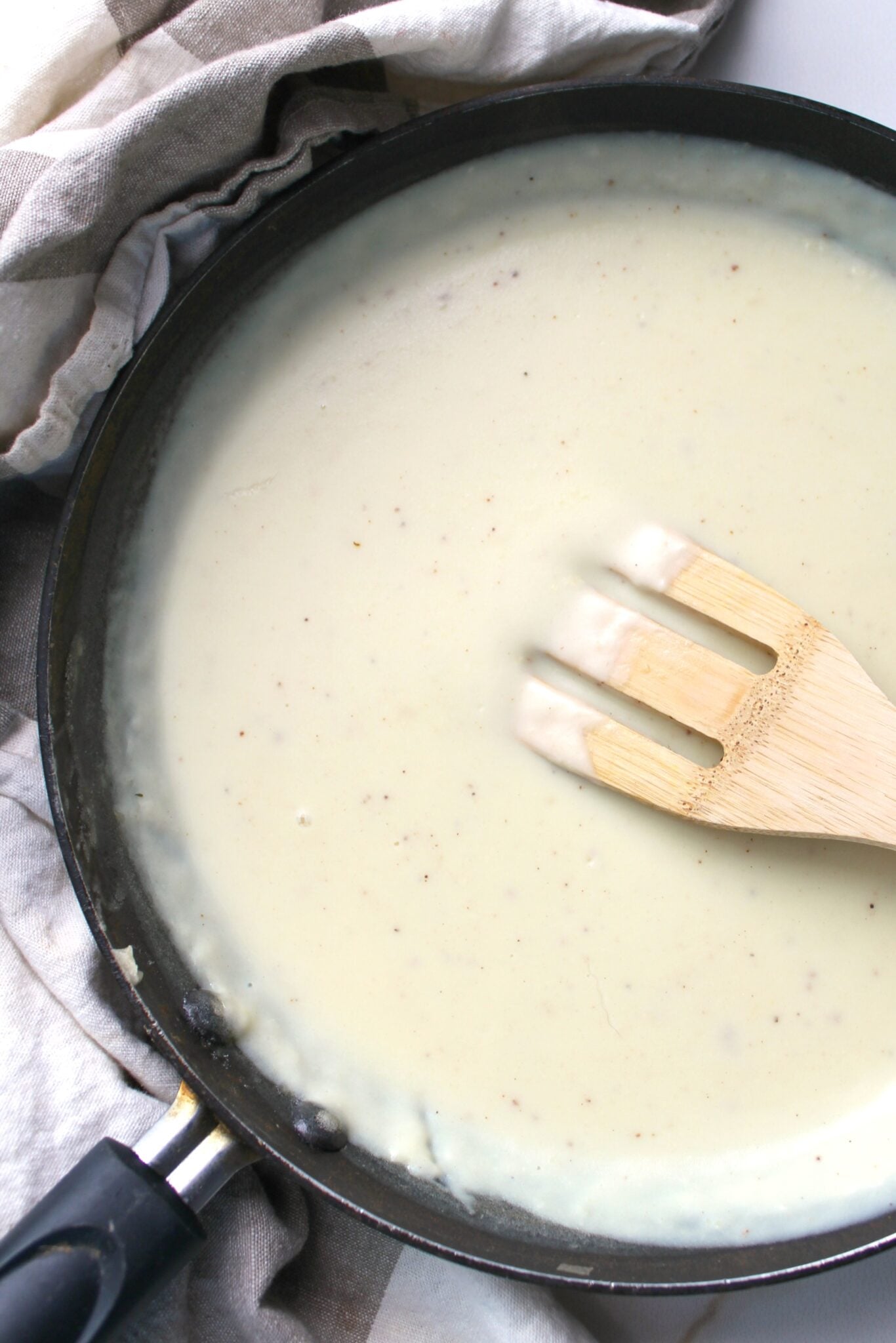 Simple Vegan Bechamel Sauce - This Savory Vegan
