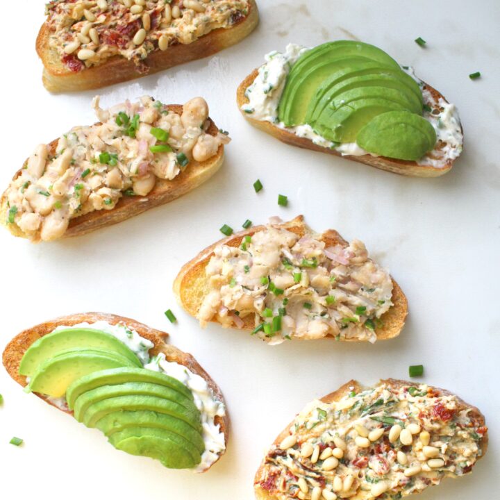 Vegan Toast 3 Ways - This Savory Vegan