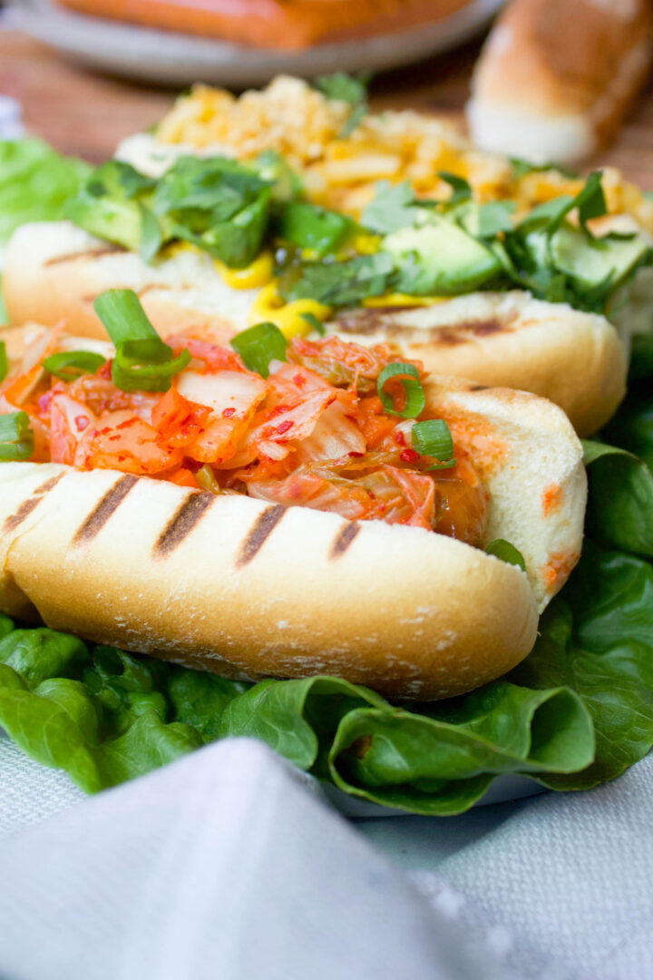 Vegan Hot Dogs 3 Ways - This Savory Vegan