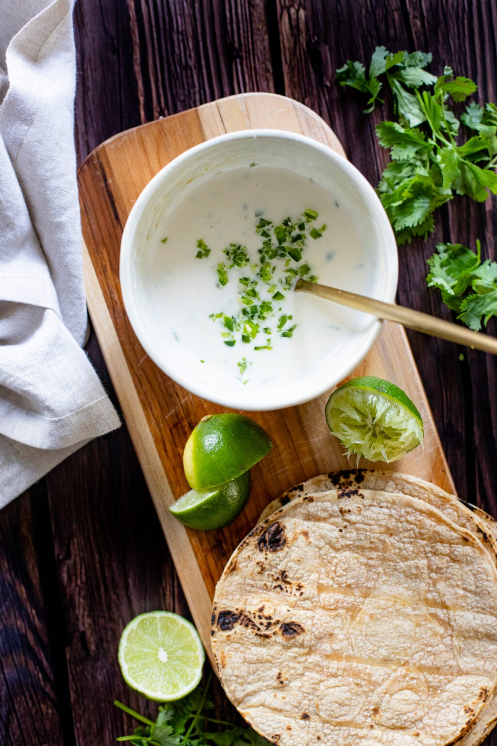 Simple Black Bean Tacos with Vegan Lime Crema - This Savory Vegan