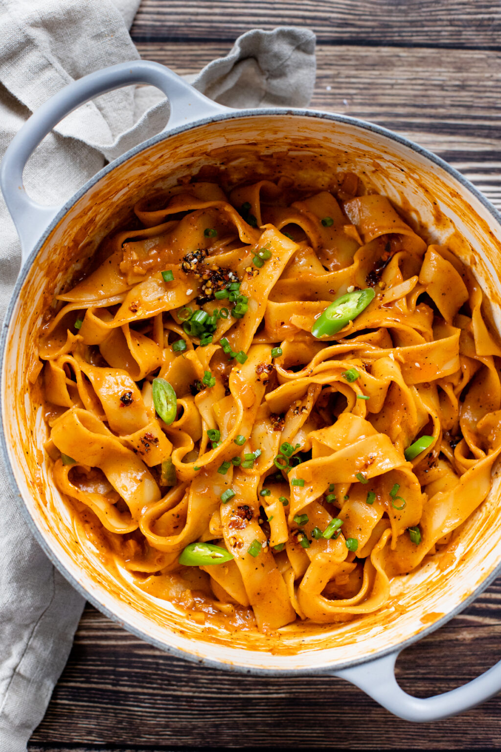 Spicy Vegan Gochujang Noodles - This Savory Vegan