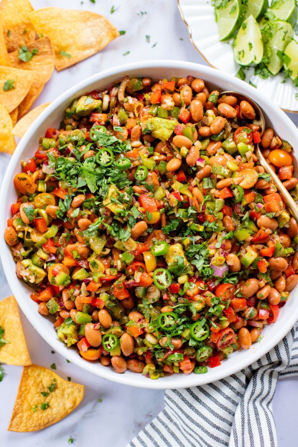 Simple Pinto Bean Salad - This Savory Vegan