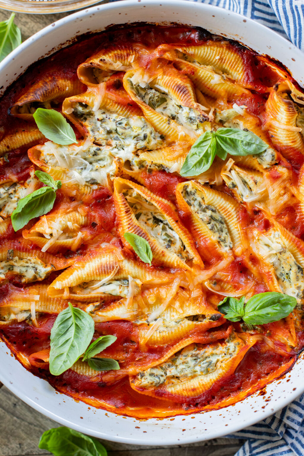 Delicious Vegan Stuffed Shells - This Savory Vegan
