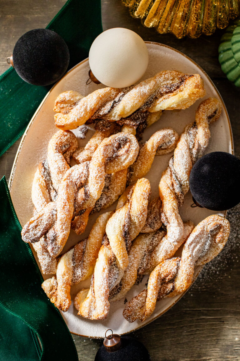 Chocolate Cookie Butter Twists - This Savory Vegan