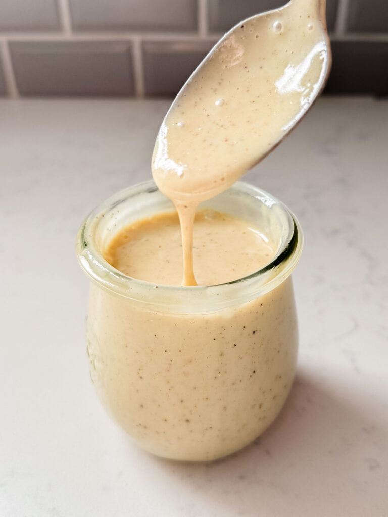 Vegan Honey Mustard Dressing - This Savory Vegan