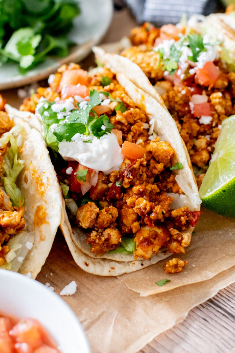 High Protein Tofu Tacos - This Savory Vegan
