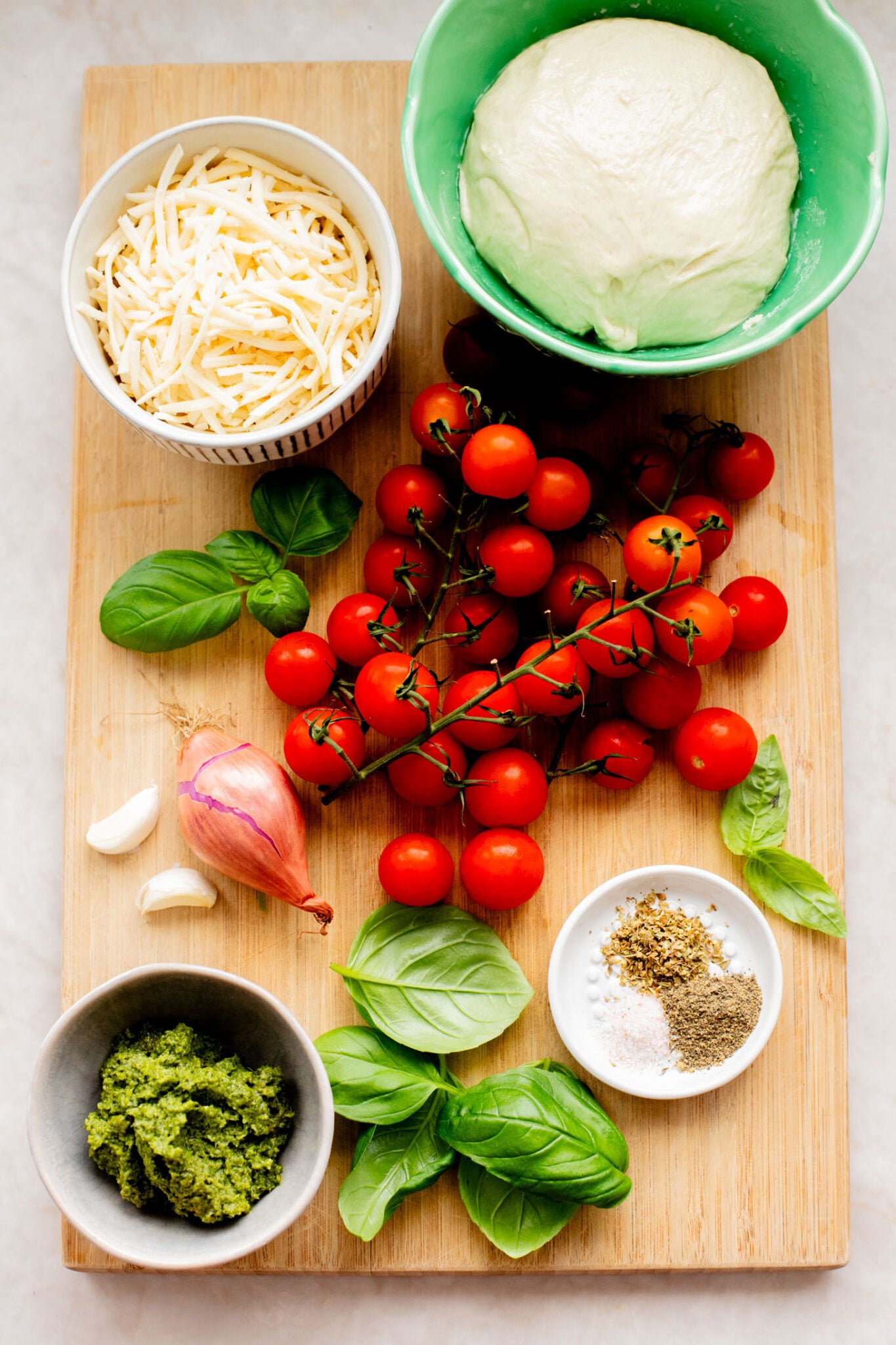 Burst Tomato Pizza (members only) - This Savory Vegan